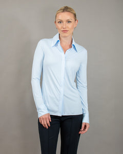 Classic Button Up Pastel Blue